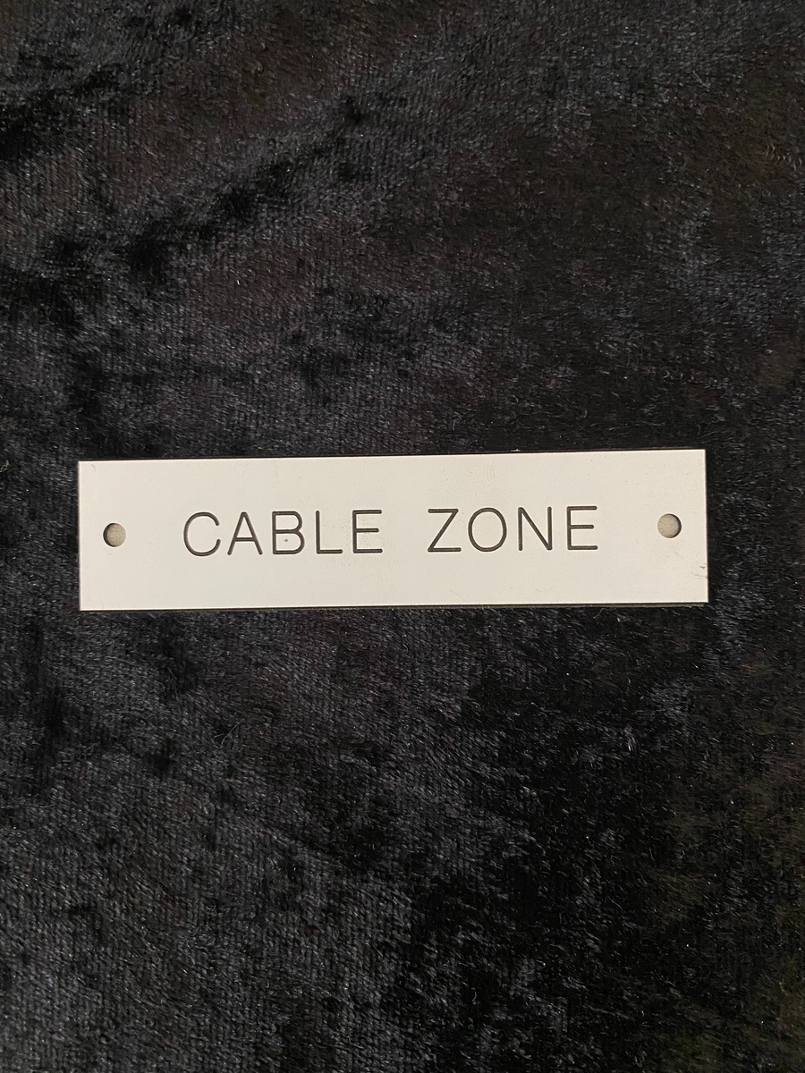 Switchboard Labels – Medallion Engraving Services